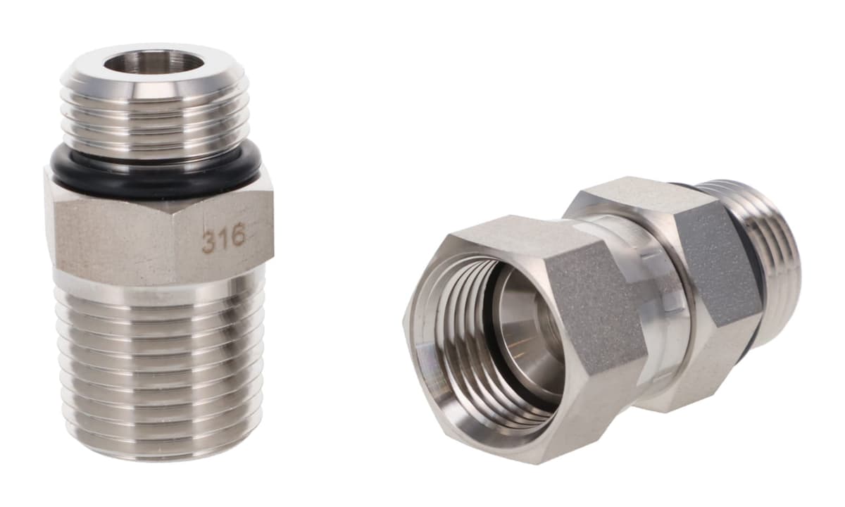 Threaded Adapters & Fittings | NPT fittings ( NPT/NPSM pipe swivel), SAE J514-37 degree JIC ...