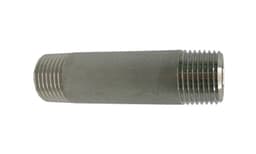 1/4" Sch 80 Seamless Nipple x 1 1/2" Long - Stainless Steel | Stainless ...
