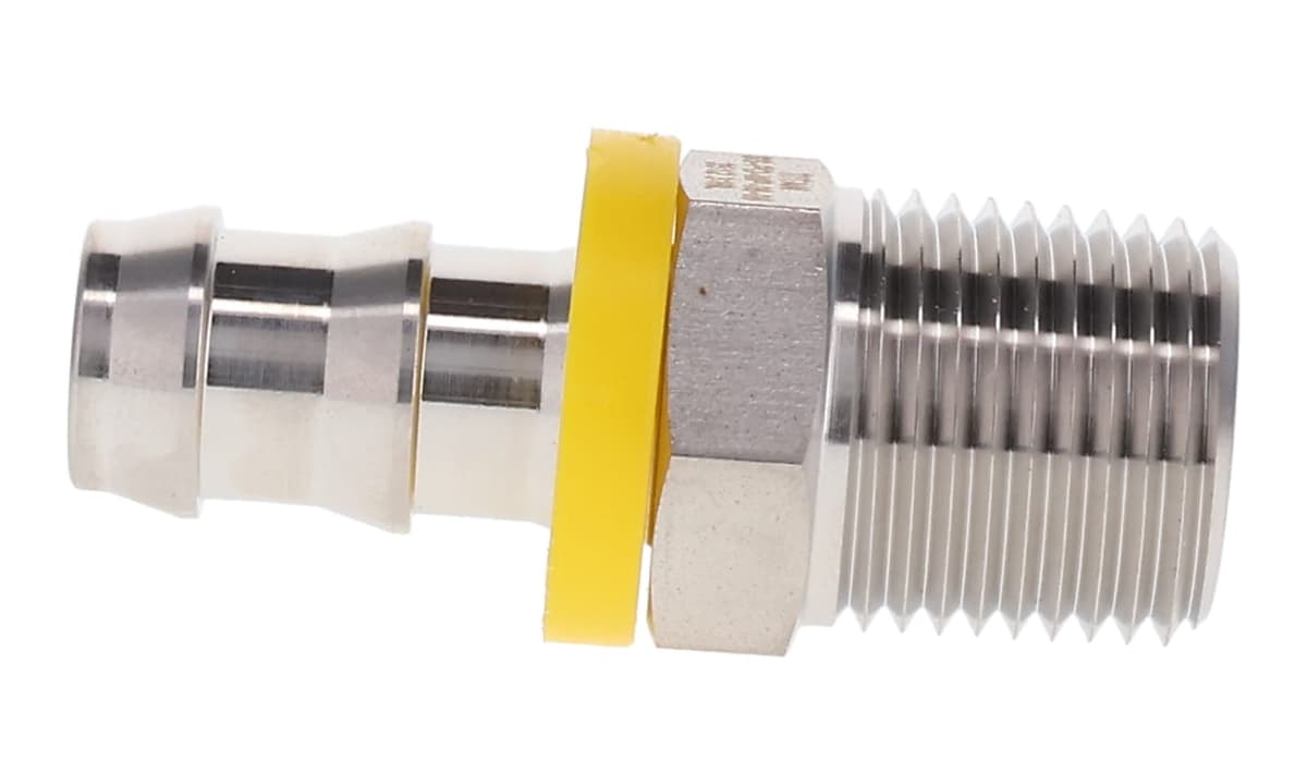 Push Lock- Stainless | Hose Barbs & Push On Fittings | Stainless Steel ...