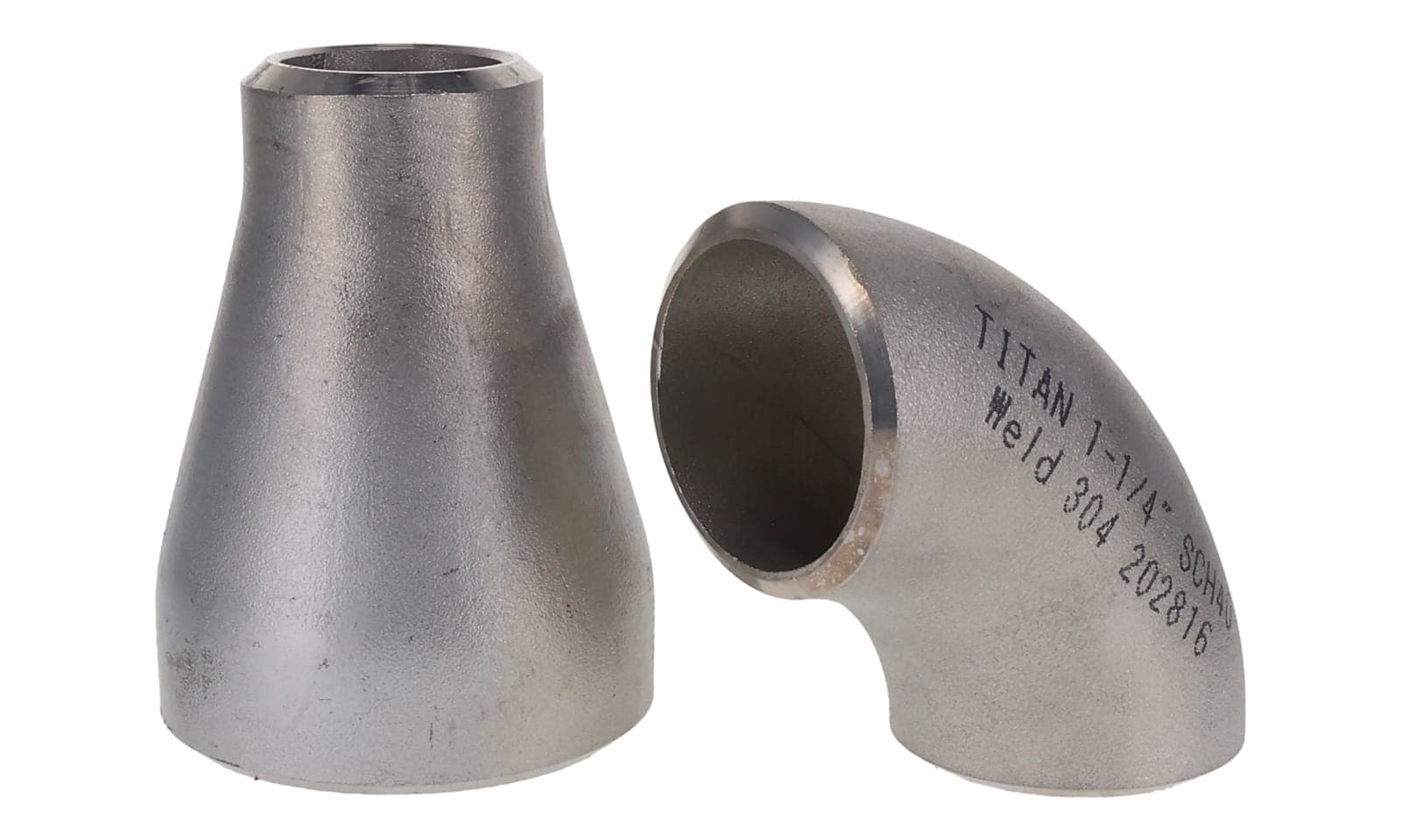 Butt Weld - Stainless | Butt weld stainless fittings have beveled ...